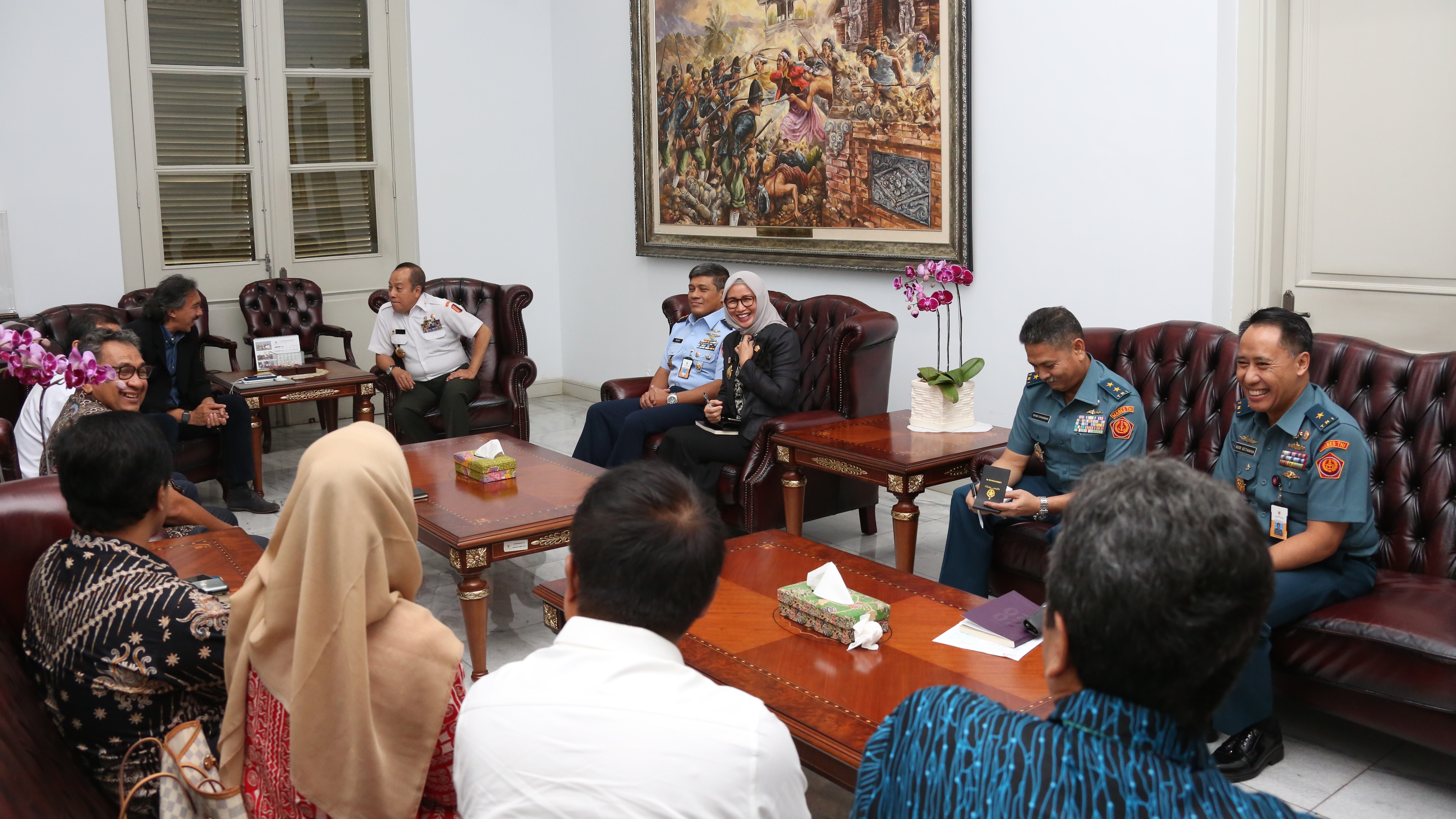 Pengurus Ikatan Alumni ITB Audiensi dengan Gubernur Lemhannas RI