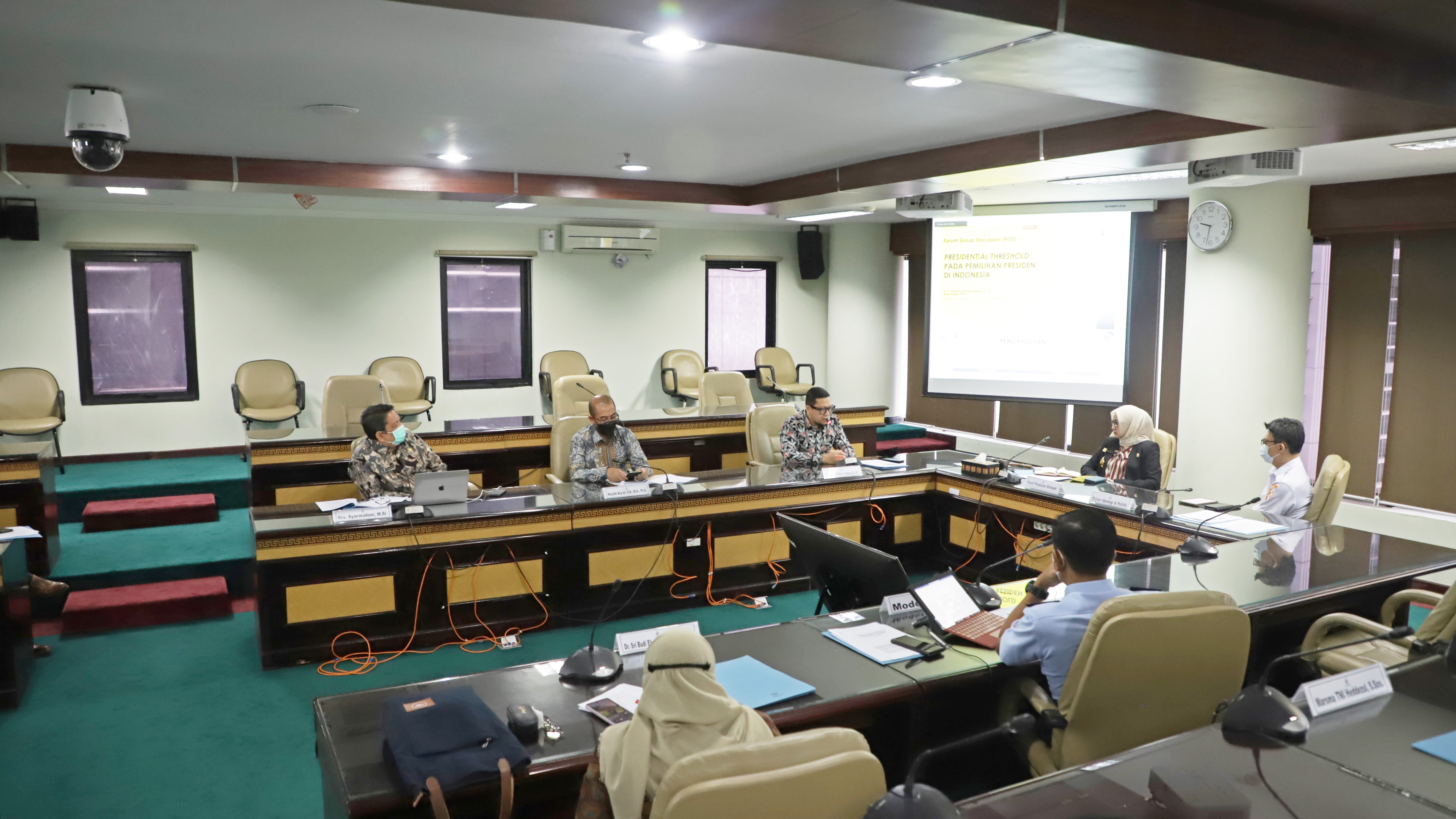 FGD Kajian Strategik Urgen dan Cepat Presidential Threshold dalam ...
